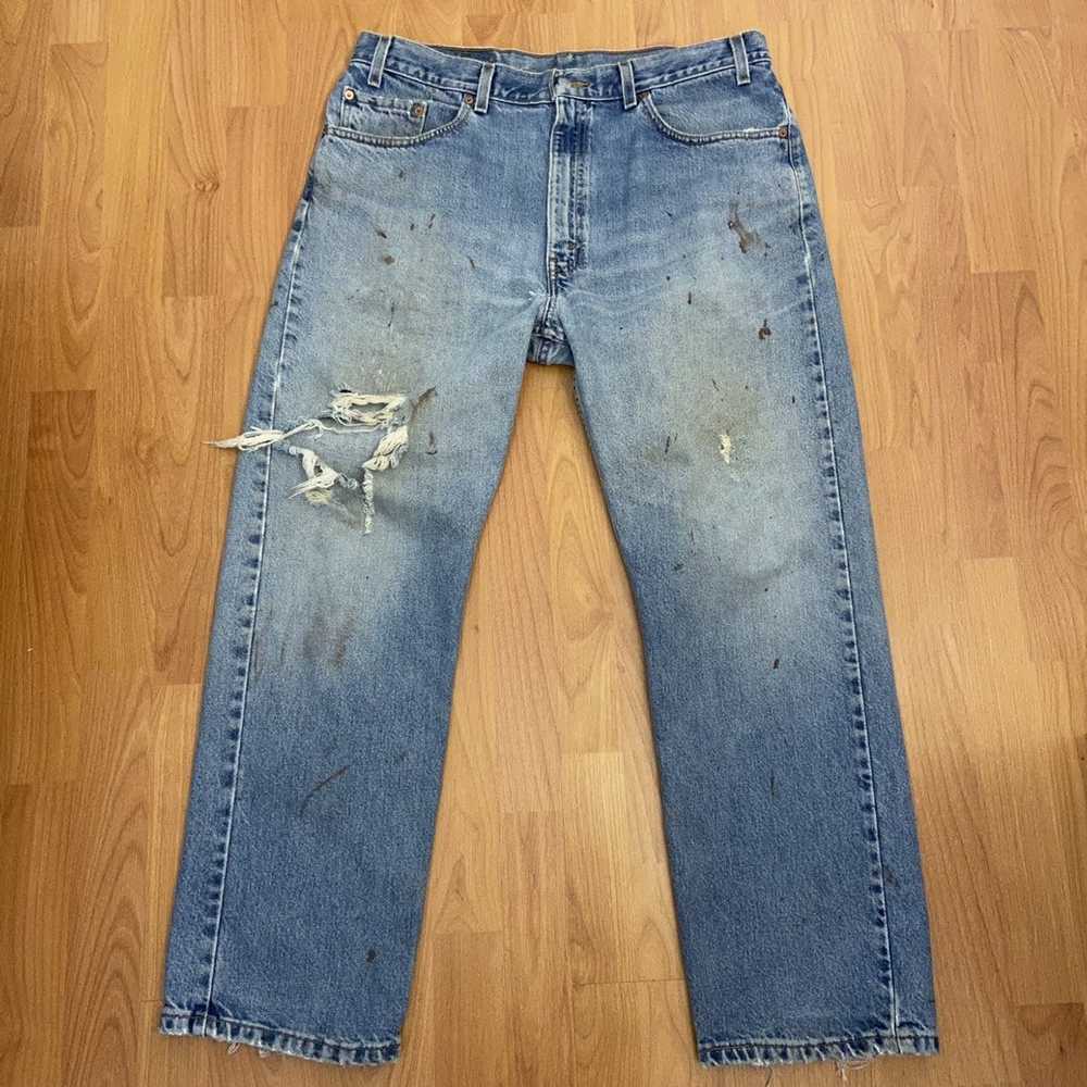 Levi's × Vintage Vintage Levi’s 505 Naturally Distres… - Gem