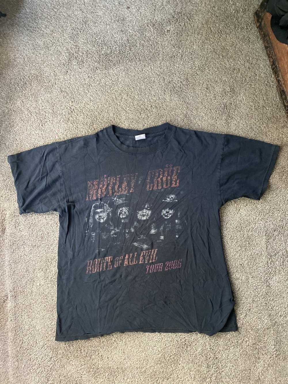 Anvil × Band Tees × Vintage Motley Crue vintage rock … - Gem