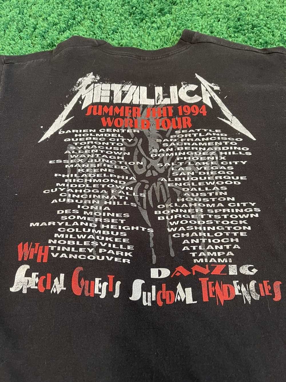 Metallica × Vintage Vintage 1994 Metallica Binge Purg… - Gem