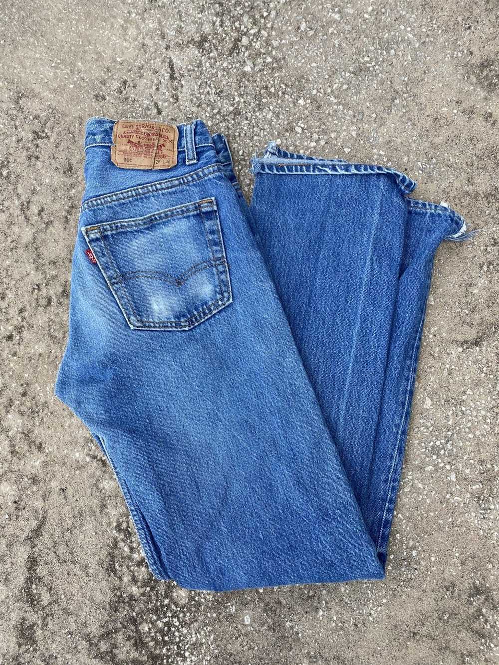 Levis Vintage 501 Levis Denim Jeans Made In Usa Gem