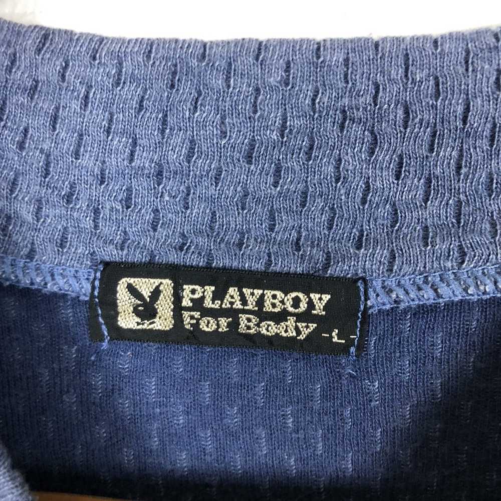 Playboy × Vintage PLAYBOY FOR BODY LONG SLEEVE SHIRT - Gem