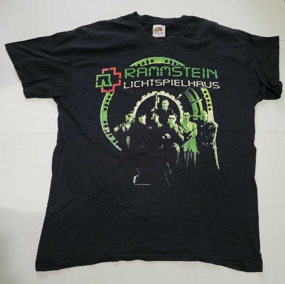 Band Tees × Rock Band × Rock T Shirt Rammstein Lichts… - Gem