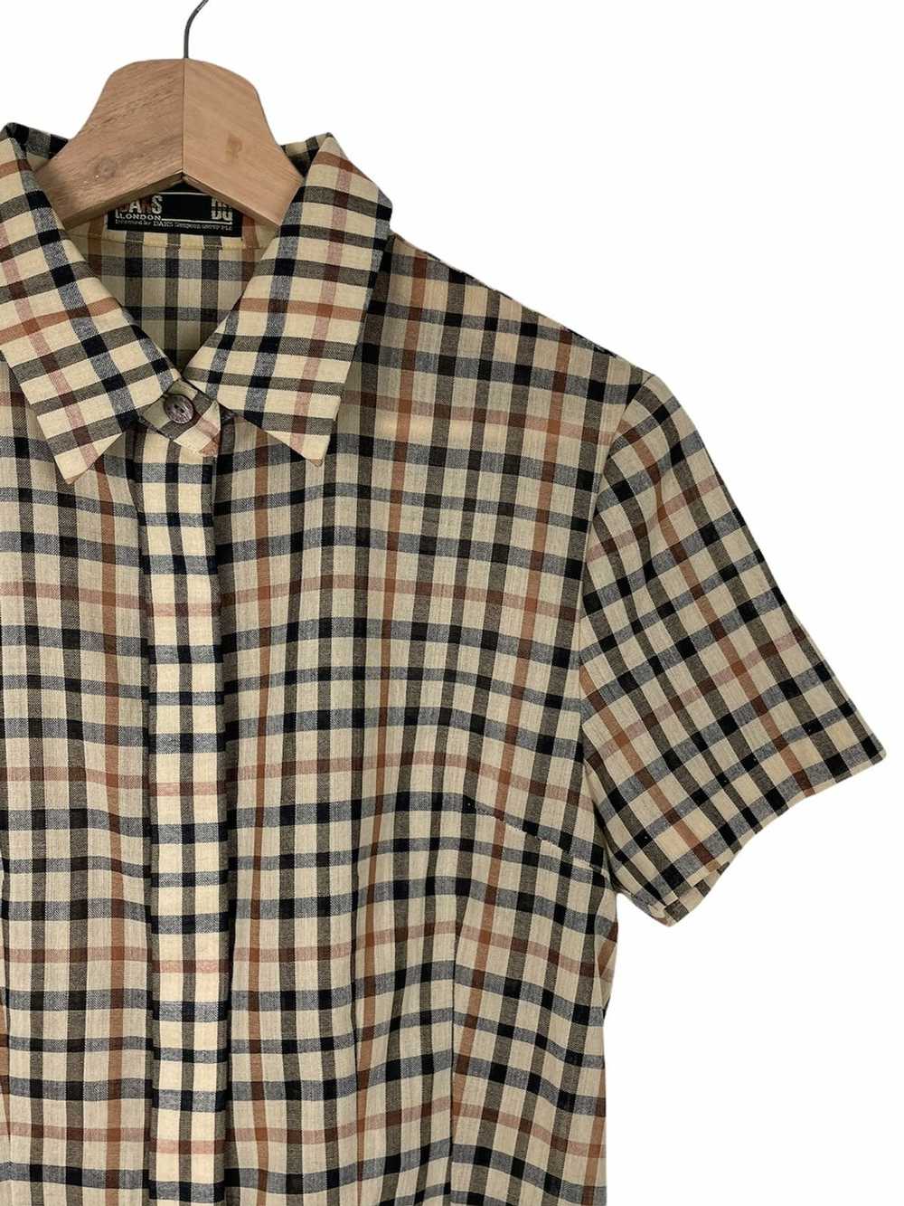 Daks London × Vintage VINTAGE 1976 DAKS LONDON BROWN … - Gem