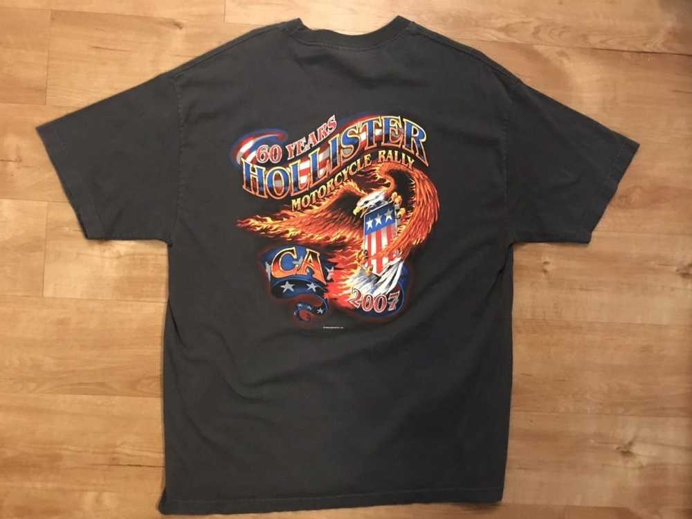 Harley Davidson × Vintage Hollister Bike Rally 60 yea… - Gem