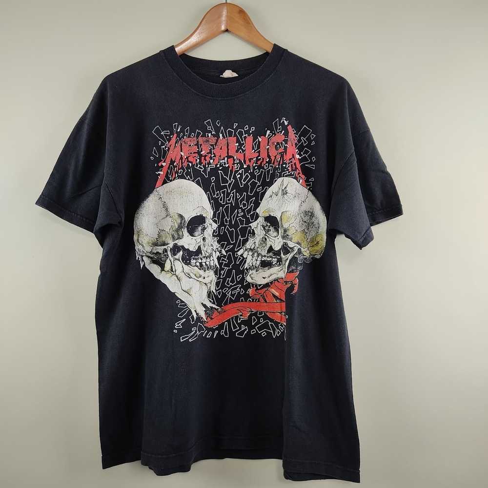 Band Tees × Metallica × Vintage 90's Metallica Sad Bu… - Gem