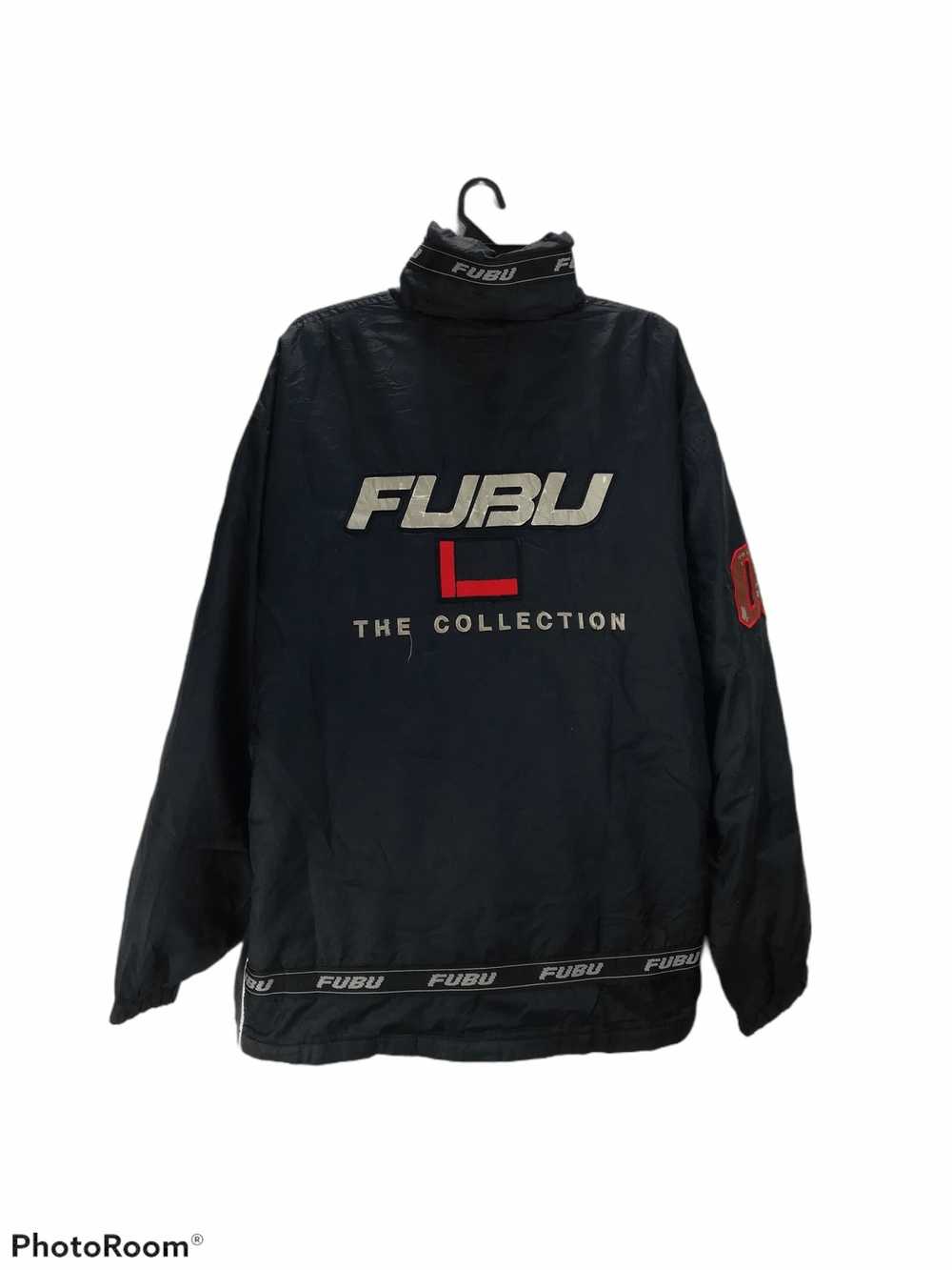 Fubu × Vintage Vintage Fubu Big Logo Windbreaker - Gem