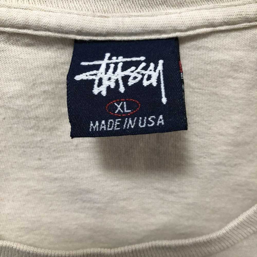 Stussy × Vintage 90s Stussy Single Stitch Shirt Usa T… - Gem