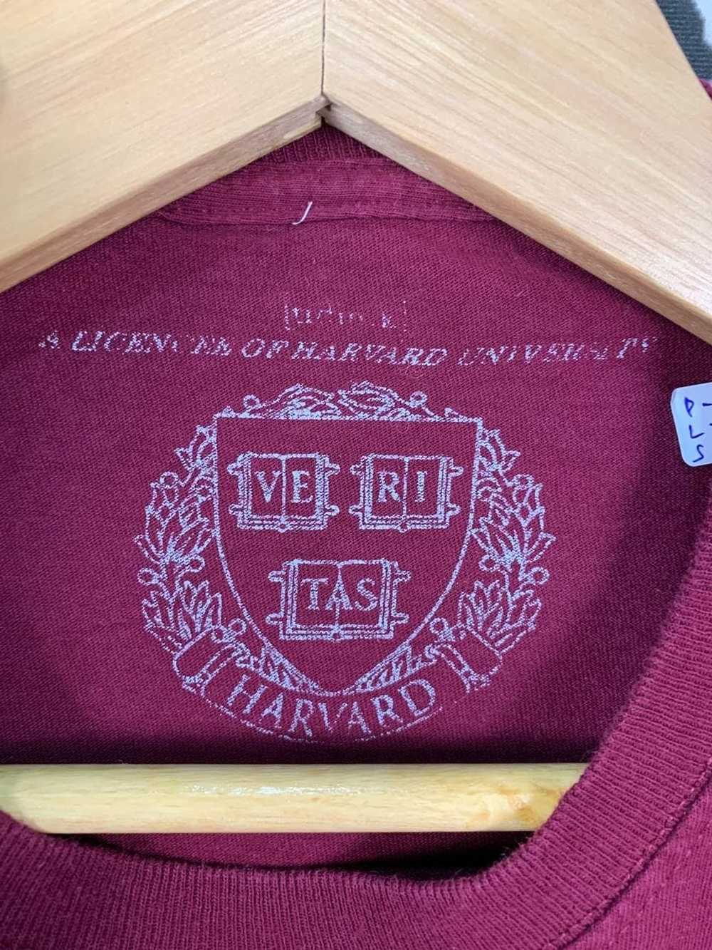 Harvard × Vintage Vtg Harvard University Logo Longsle… - Gem Harvard × Vintage Vtg Harvard University Logo Longsle… - Gem