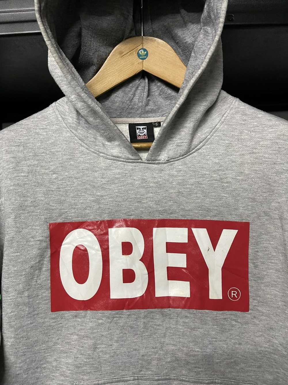 Japanese Brand × Obey × Vintage Obey Box Logo Worldwi… - Gem