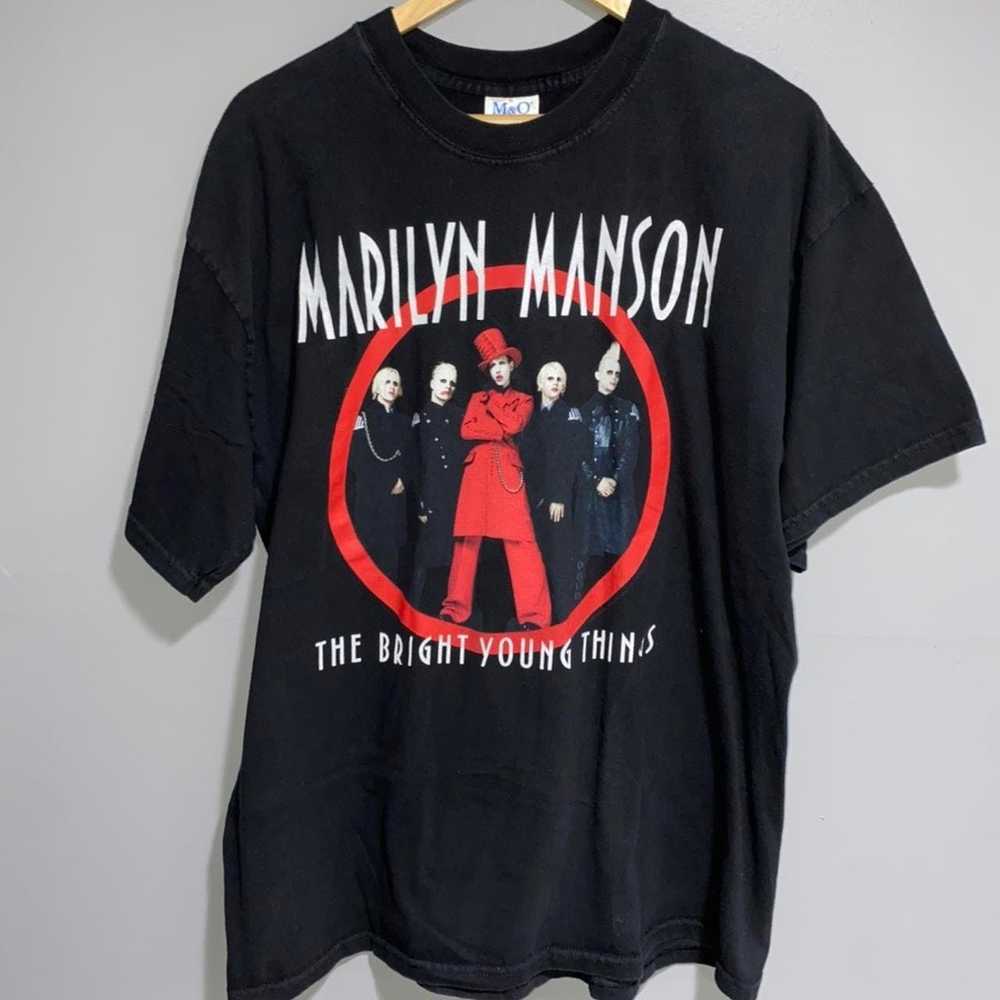 Band Tees × Vintage Marilyn Manson Bright Young Thing… - Gem