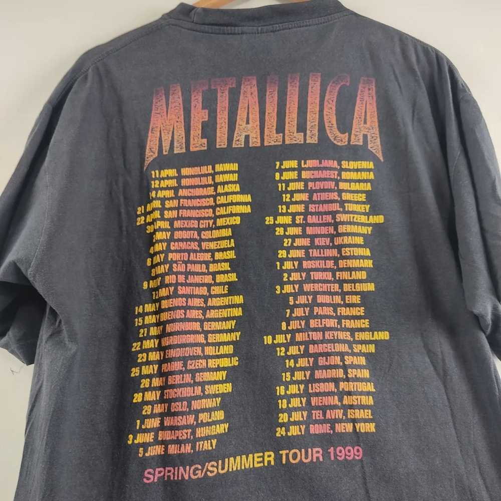 Band Tees × Metallica × Vintage 1999 Metallica Spring… - Gem