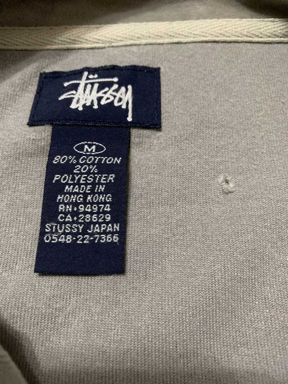 Stussy × Vintage 🏖 Stussy SpellOut Logo Track Top Ja… - Gem