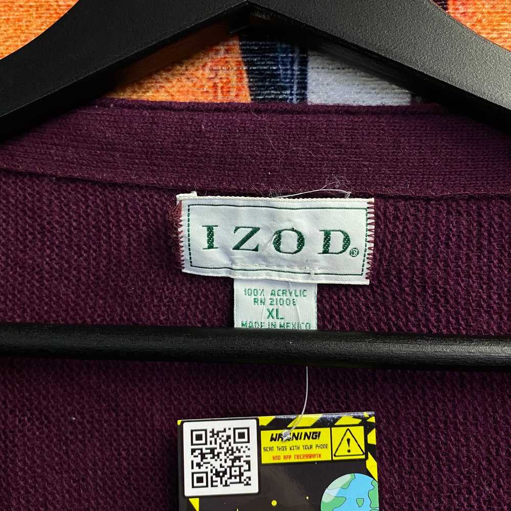 Izod × Streetwear × Vintage Vintage 90s Izod Cardigan… - Gem