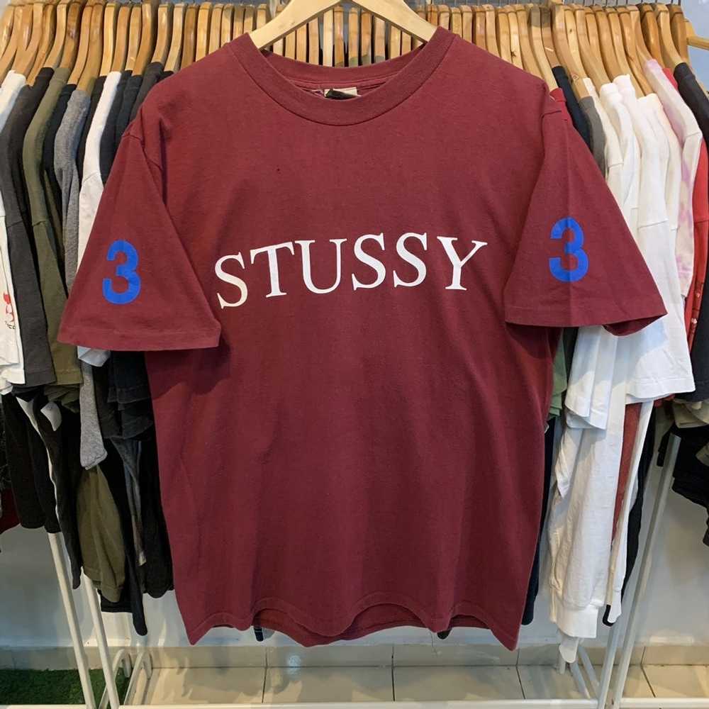 Streetwear × Stussy × Vintage Vintage 90s stussy numb… - Gem