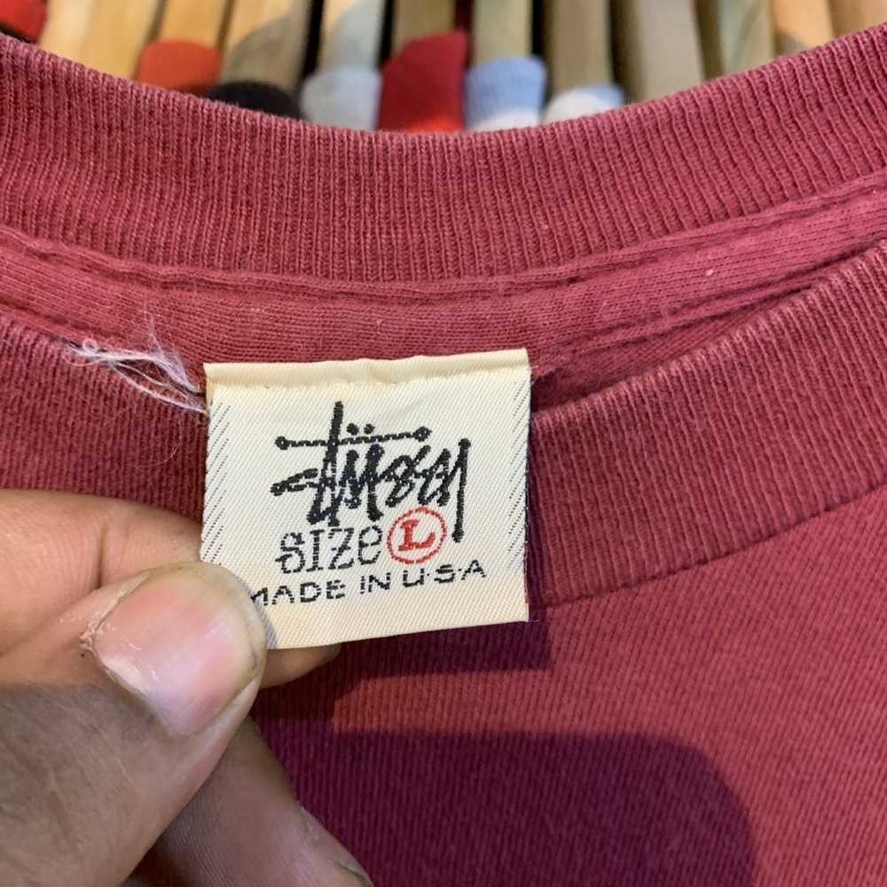 Streetwear × Stussy × Vintage Vintage 90s stussy numb… - Gem