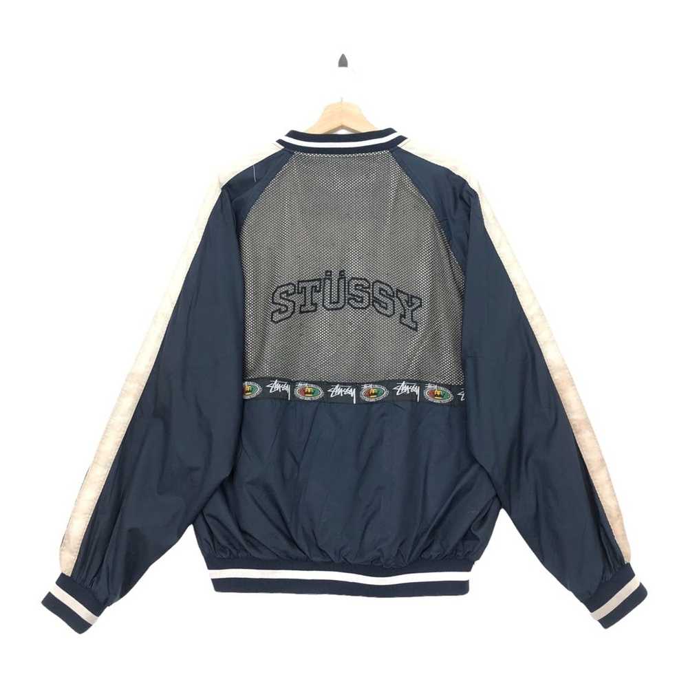 Streetwear × Stussy × Vintage Vtg 90’ STUSSY RASTA Sp… - Gem