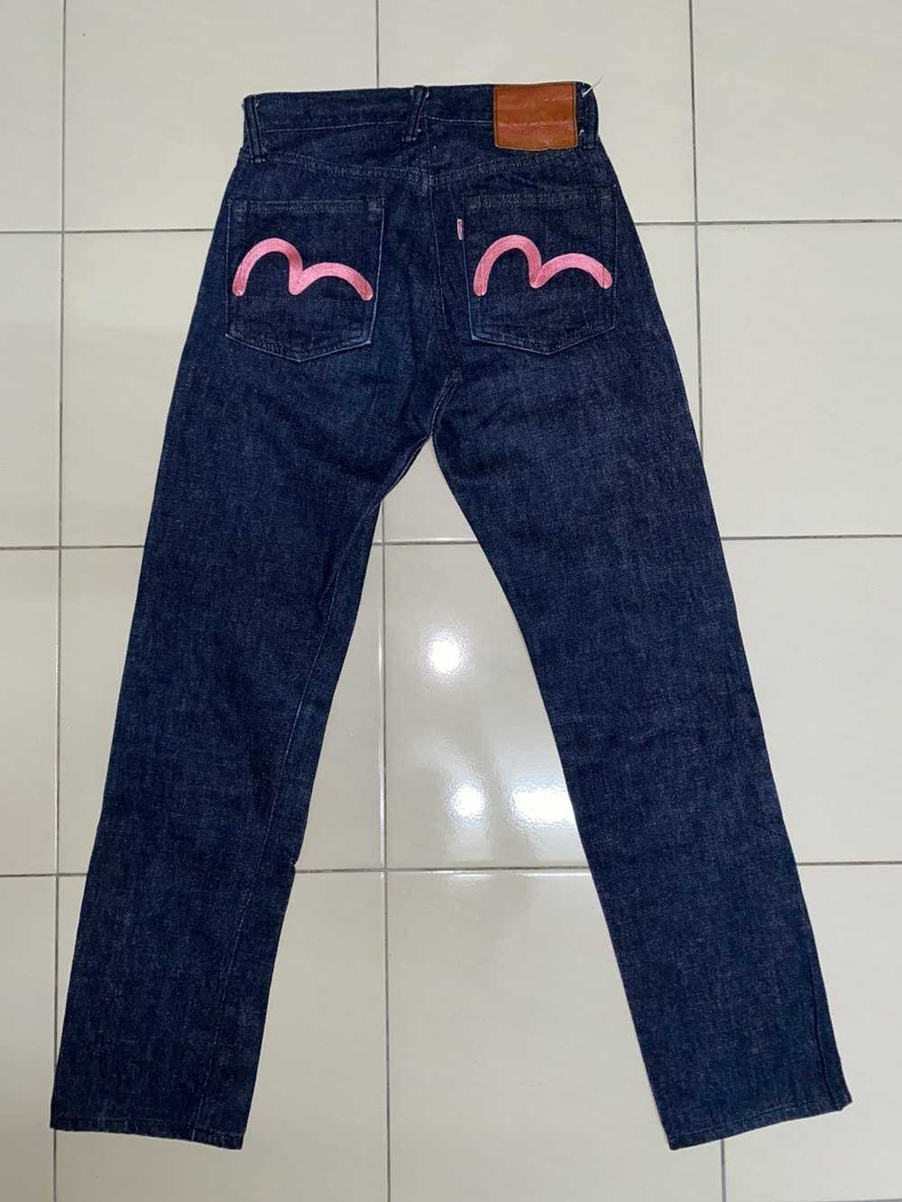 Evisu Evisu Lot 2000 Redline Pink Seagull Jeans - Gem