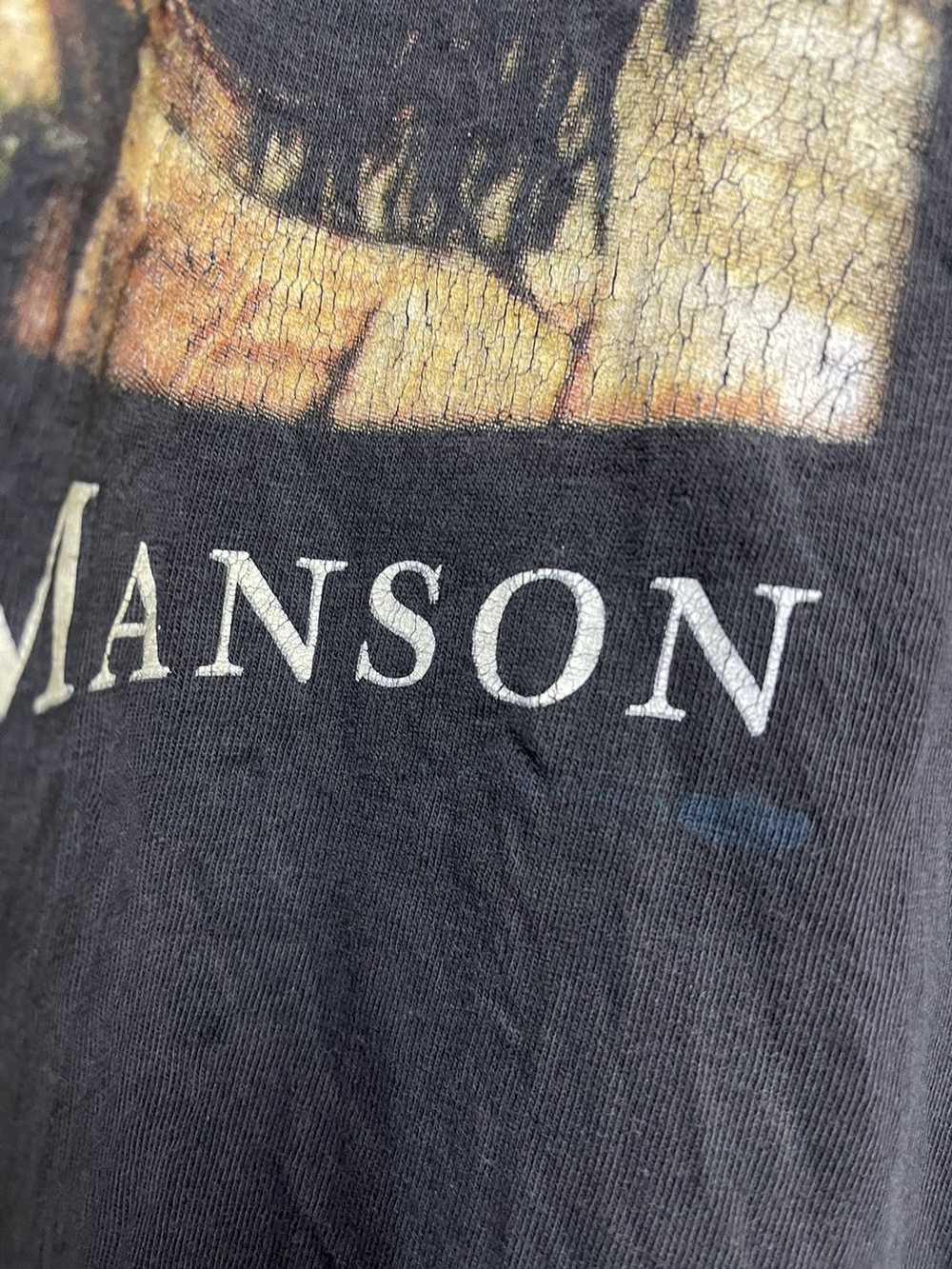 Band Tees × Vintage Vintage 90s Marilyn Manson “The B… - Gem