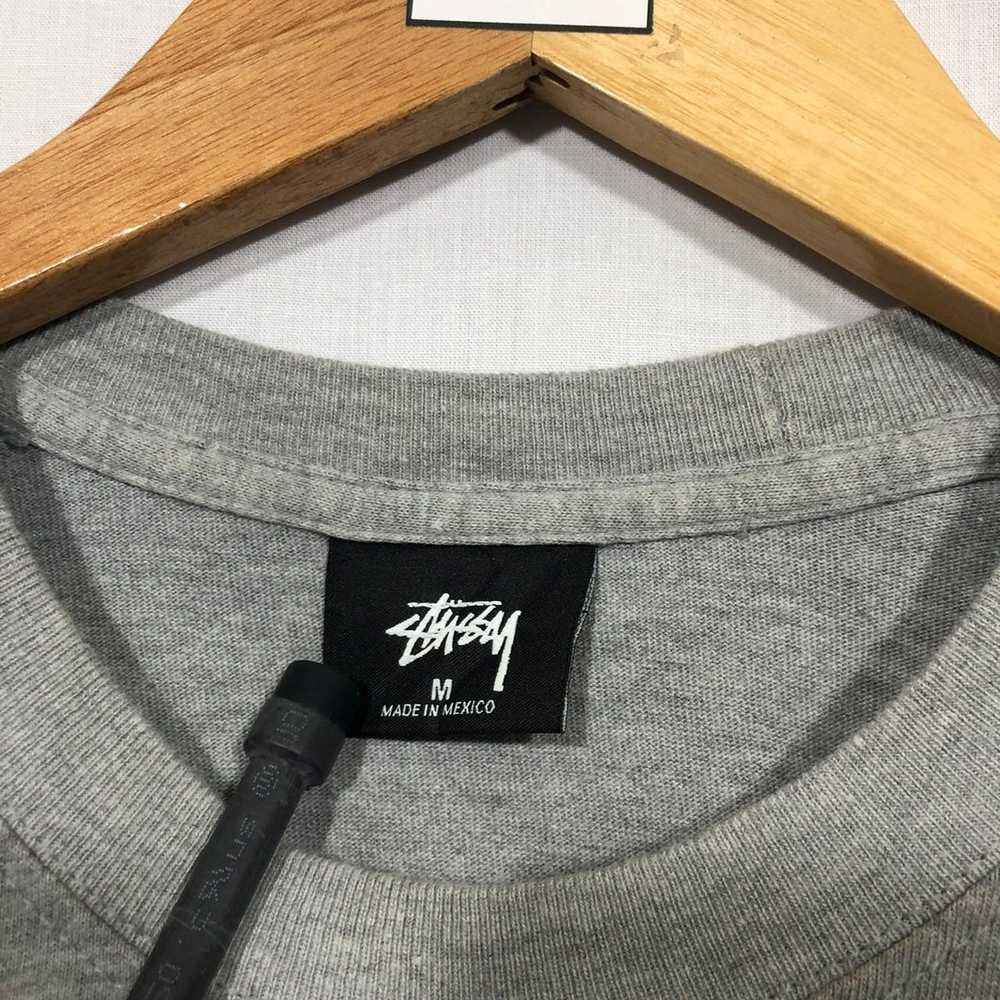 Streetwear × Stussy Vintage STUSSY Shirt Long Sleeve - Gem