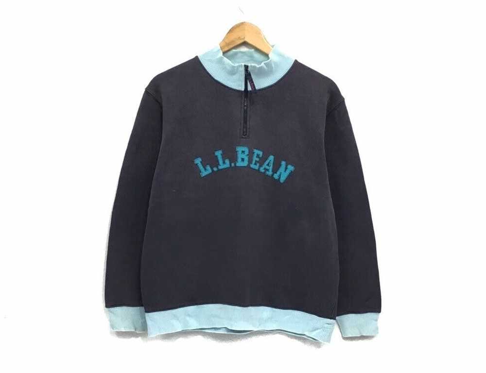 L.L. Bean LL Bean Half Zip Sweatshirt Embroidery Big … - Gem