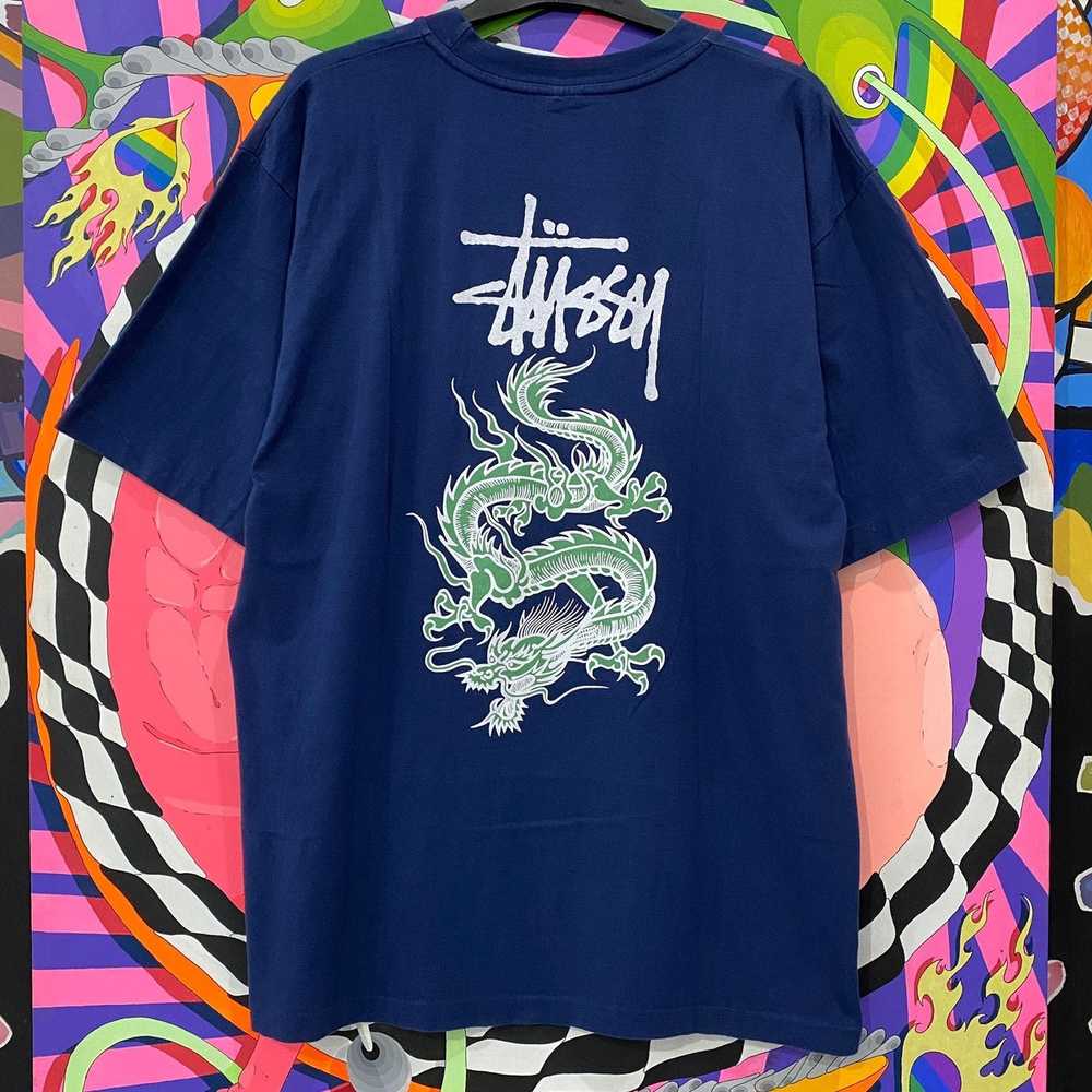 Streetwear × Stussy × Vintage STUSSY DRAGON - Gem