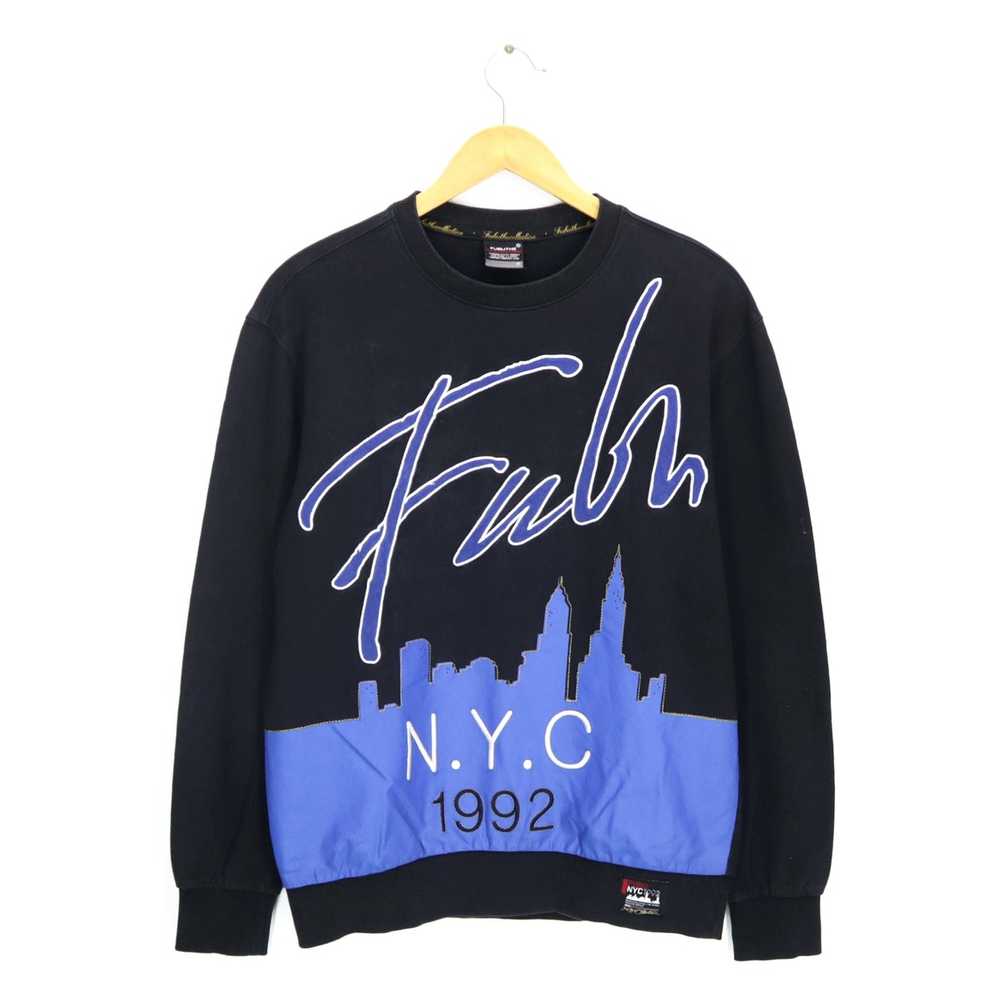 Fubu × Vintage FUBU NYC 1992 New York City Big Logo E… - Gem