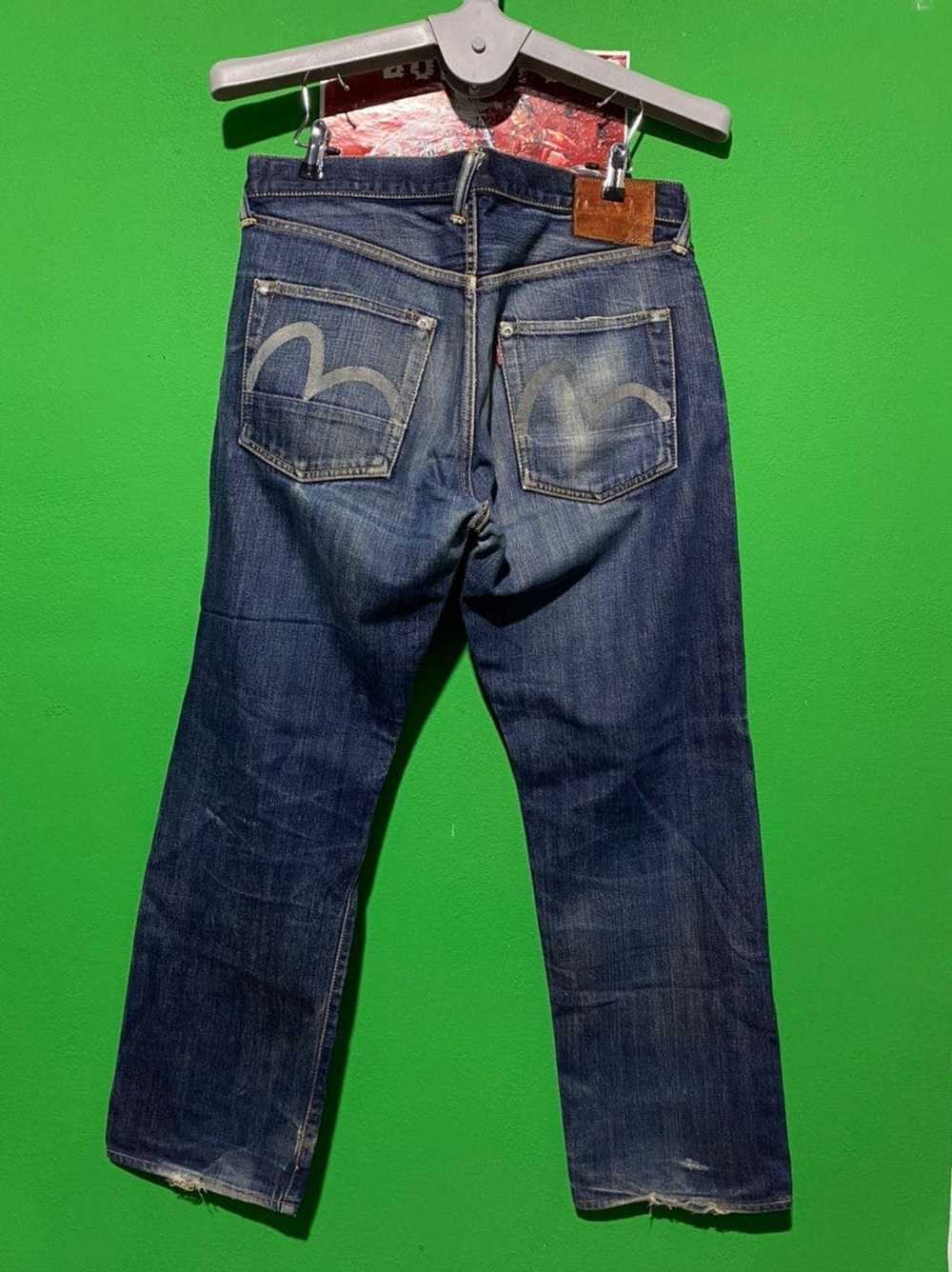 Evisu × Japanese Brand Evisu Selvedge Logo Pocket Den… - Gem