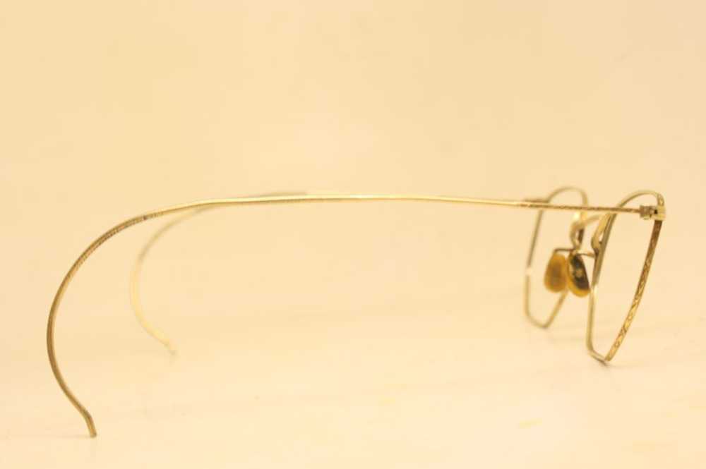 Antique Eyeglasses Art-Craft Gold Filled Ful Vue Vint… - Gem Antique Eyeglasses Art-Craft Gold Filled Ful Vue Vint… - Gem