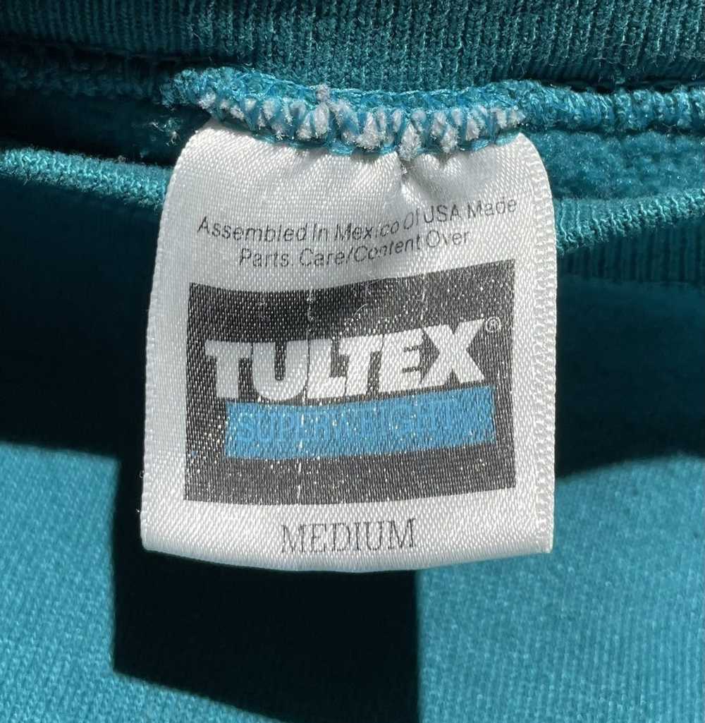 Tultex Vintage 90s tultex 50/50 blend blank crewneck … - Gem