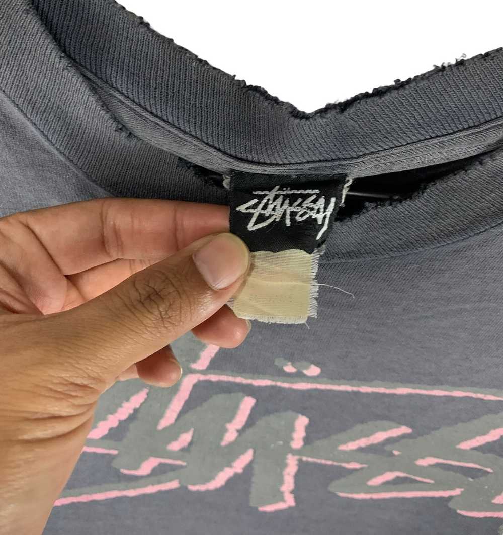 Rare × Stussy × Vintage Stussy signature spellout vin… - Gem