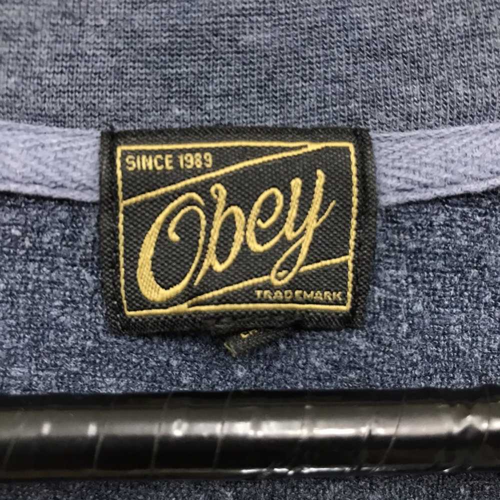 Japanese Brand × Obey × Vintage Vintage Obey Big Logo… - Gem
