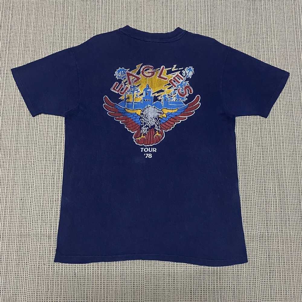 Band Tees × Rock T Shirt × Vintage Vintage 70's Eagle… - Gem