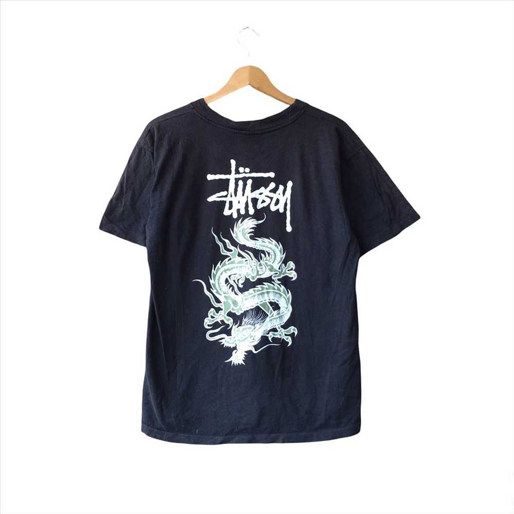 Stussy × Vintage Vintage Rare Stussy Dragon Design Ts… - Gem