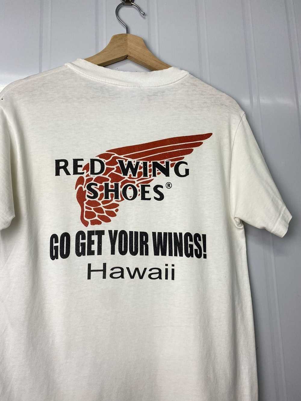 Made In Usa × Red Wing × Vintage RARE! Vintage 90s Re… - Gem