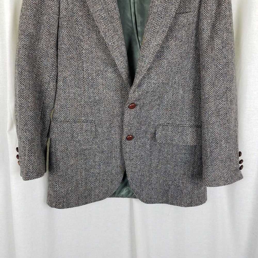 Harris Tweed Harris Tweed Herringbone Wool Sportcoat … - Gem