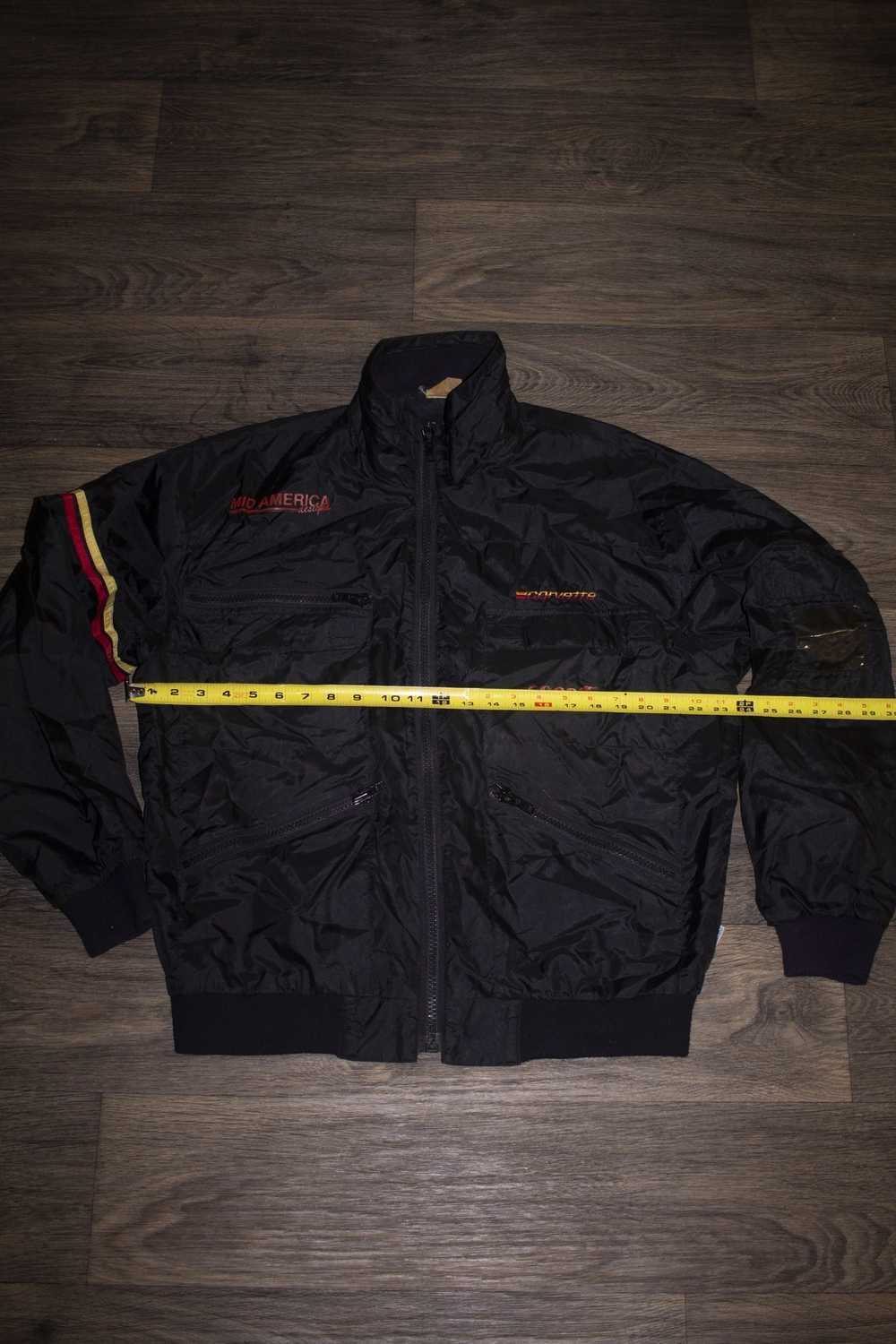 Corvette × Vintage 80s OG Corvette Racing Aviator Jac… - Gem