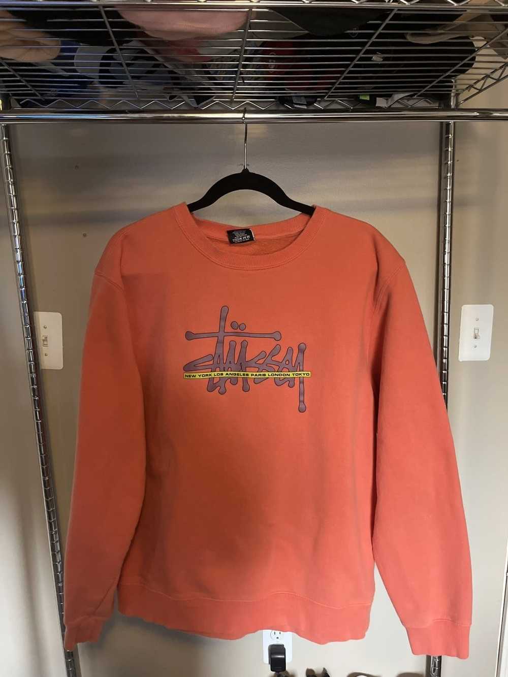 Streetwear × Stussy × Vintage Stussy worldwide crewne… - Gem