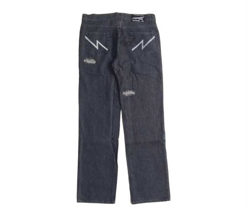 Neighborhood Neighborhood Y2K 2002 Ripped denim grey … - Gem