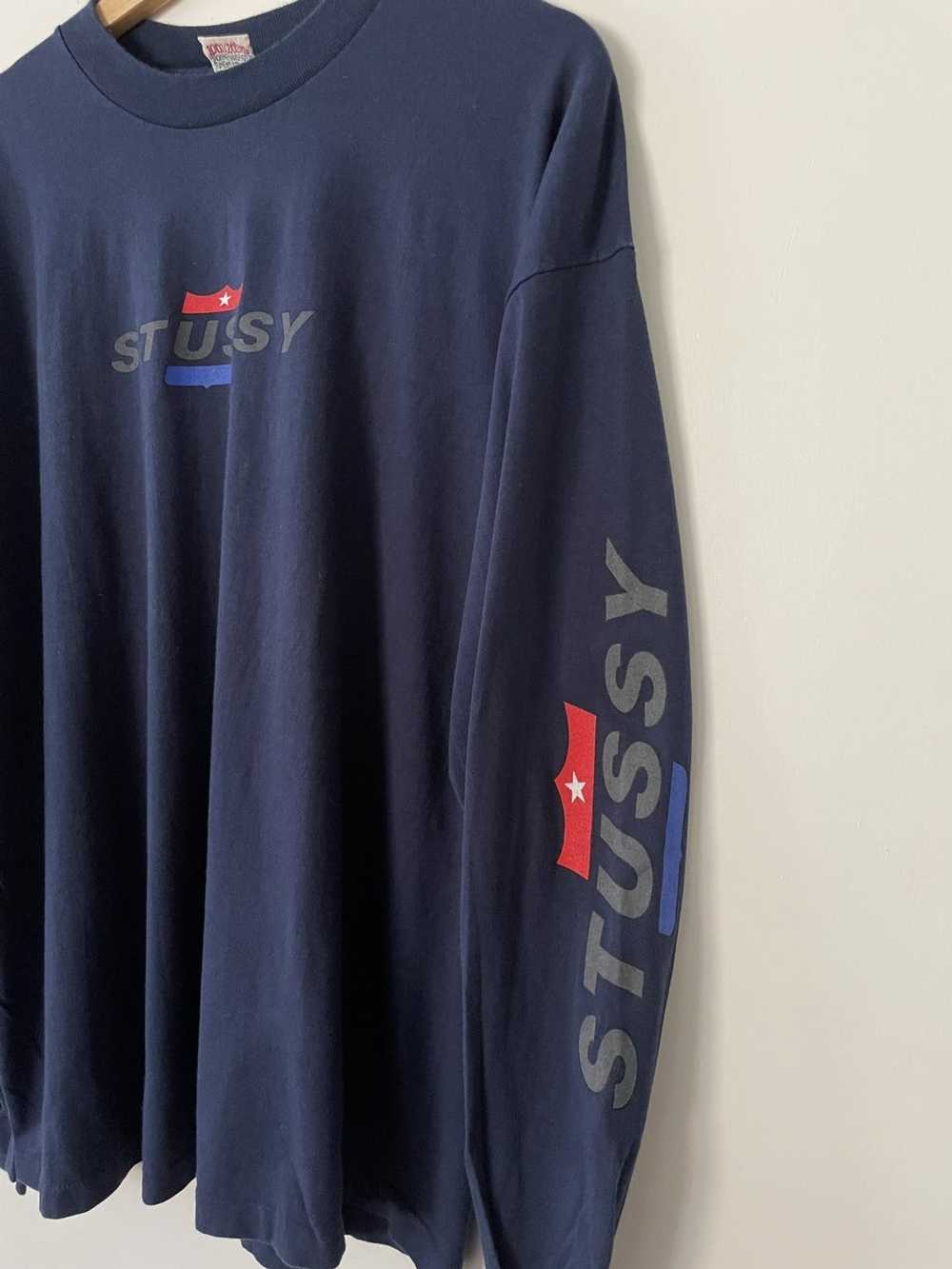 Streetwear × Stussy × Vintage Vintage 90s Stüssy long… - Gem