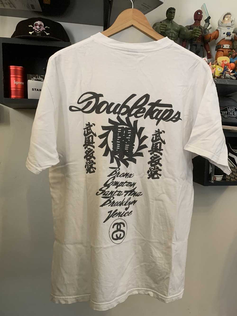 Stussy × Wtaps Vintage Stussy x Wtaps Overprint Shirt - Gem