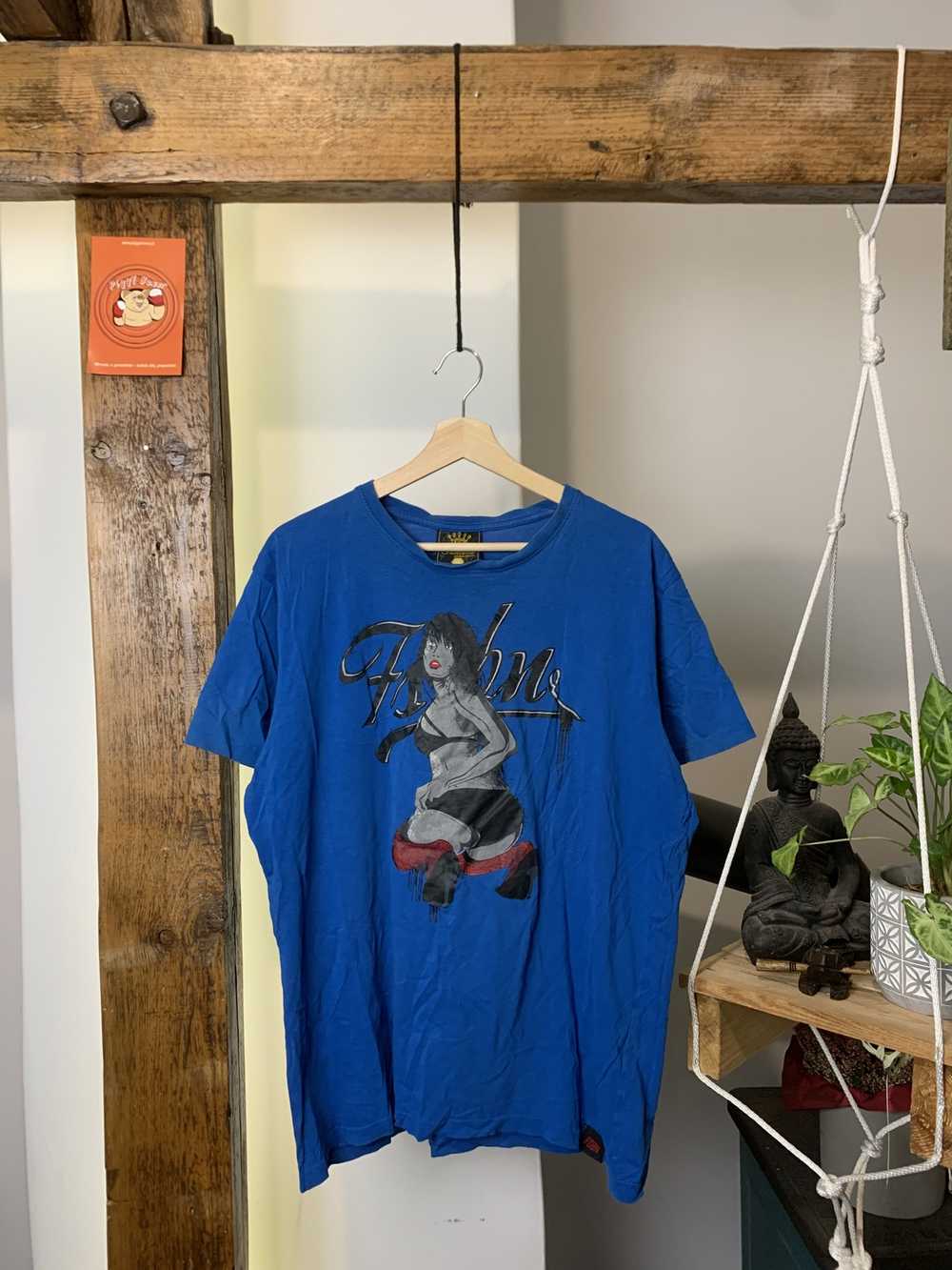 Rare × Streetwear × Vintage Hook Ups Style Anime Nake Gem