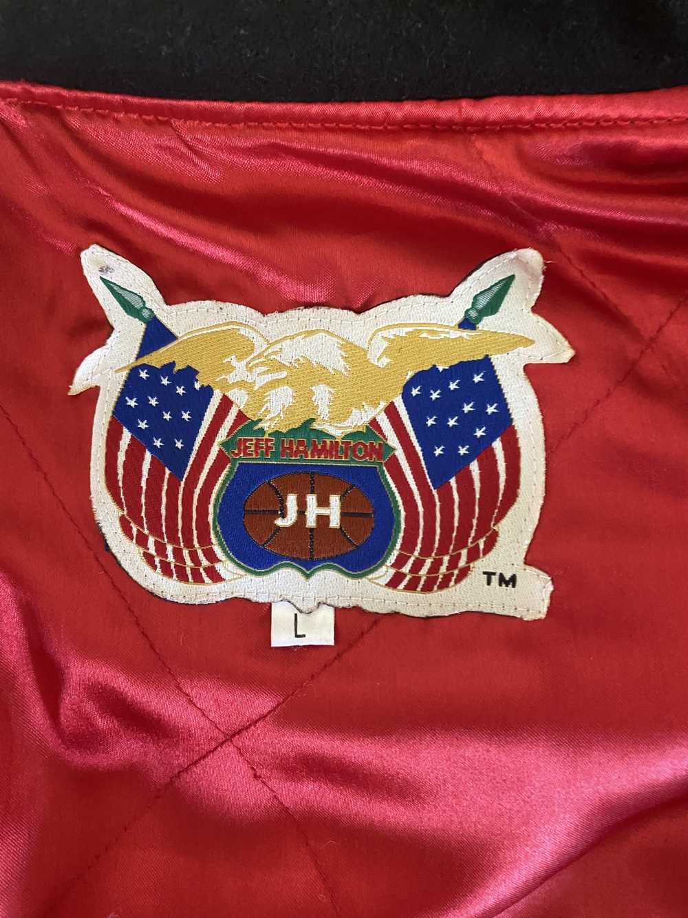 Jeff Hamilton Vintage NBA Patchwork Leather Jacket - Gem