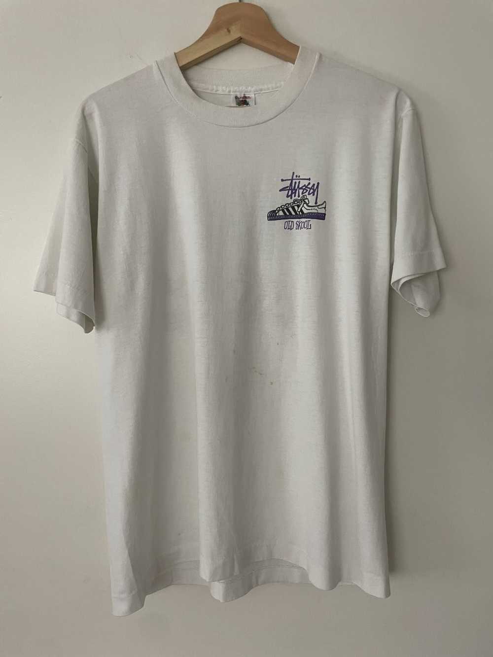 Stussy × Vintage Vintage 90s Stüssy Old Skool Flavor … - Gem