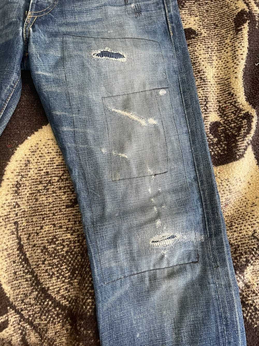 RRL Ralph Lauren RRL Vintage Mended Denim - Gem RRL Ralph Lauren RRL Vintage Mended Denim - Gem