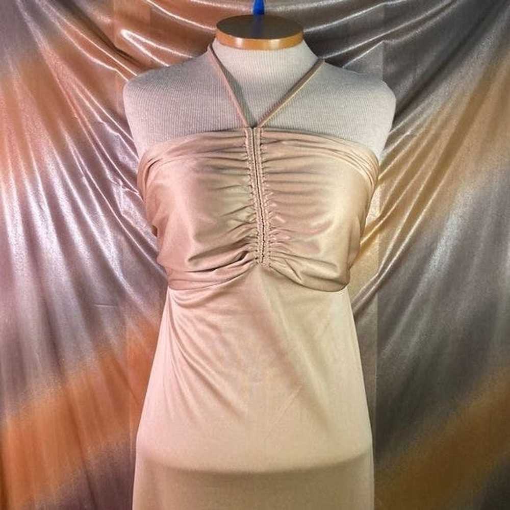 Vintage Vintage 1970’s Slinky Disco Party Cocktail Dr… - Gem