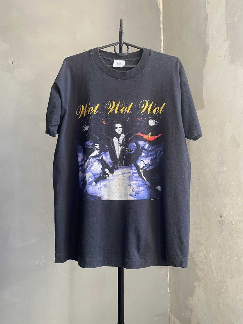 Band Tees × Rock T Shirt × Vintage Vintage 1995 WET W… - Gem
