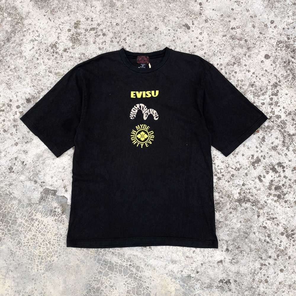 Evisu × Japanese Brand EVISU Rare Embroidery Design T… - Gem
