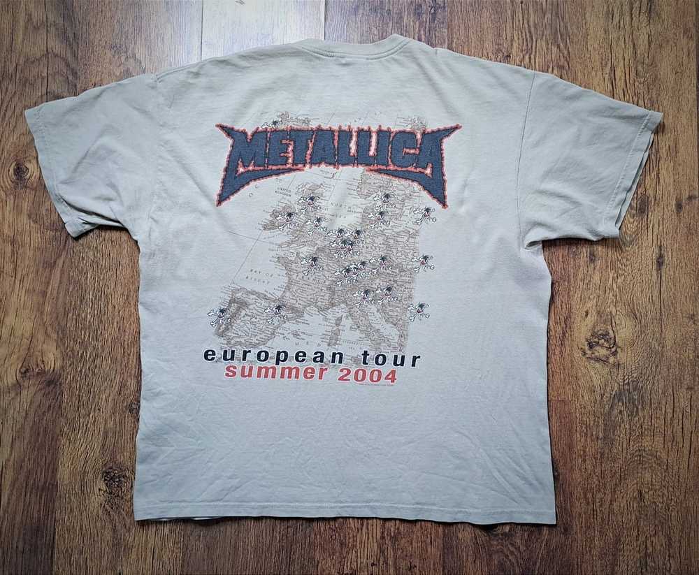 Metallica × Tour Tee × Vintage METALLICA x EUROPEAN S… - Gem