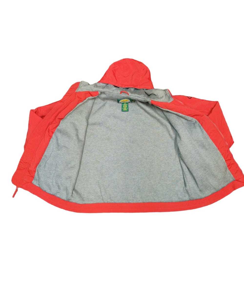 Cabelas Vintage Cabela's Red Hooded Light Jacket - Gem Cabelas Vintage Cabela's Red Hooded Light Jacket - Gem