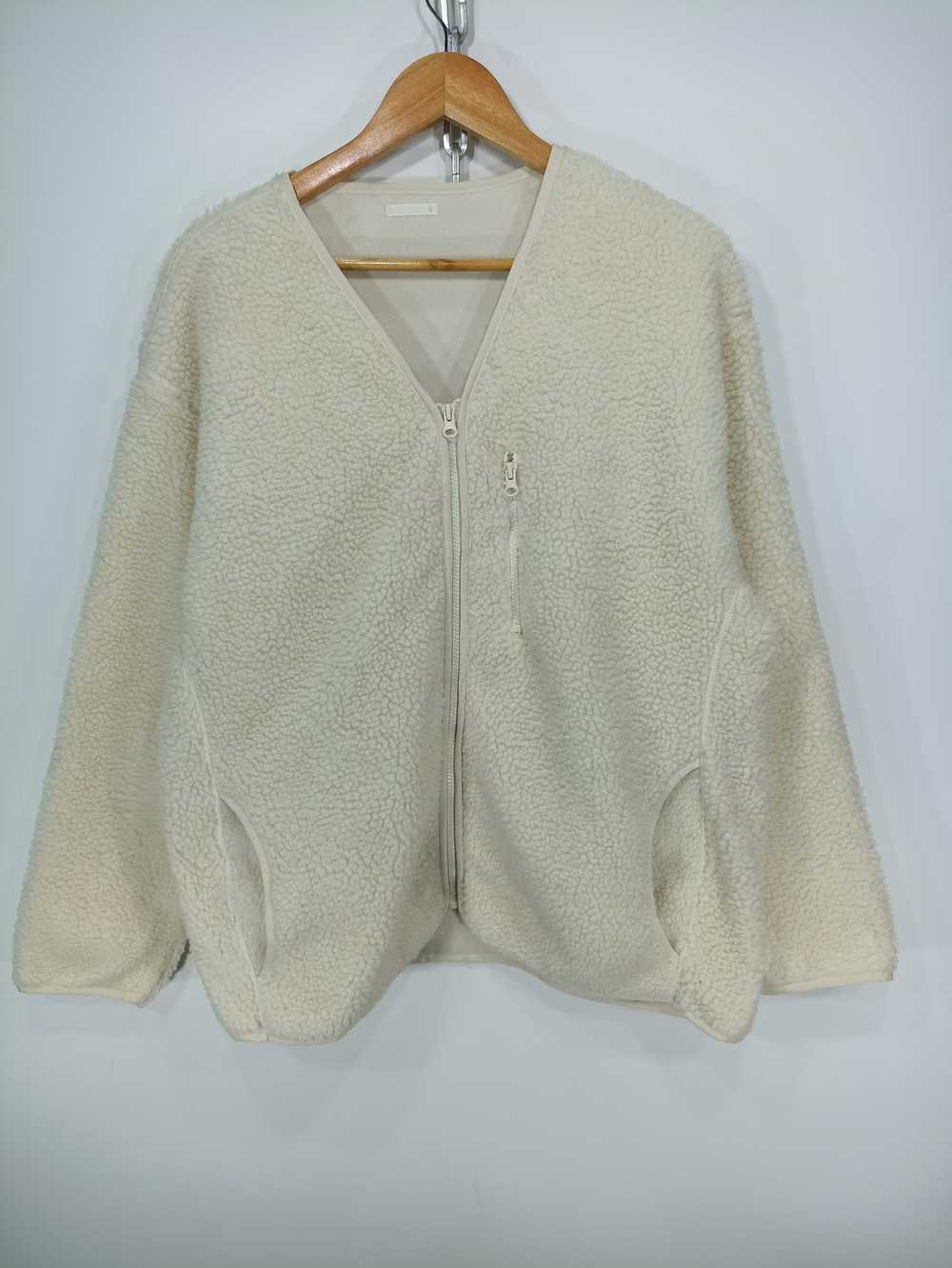 GU × Japanese Brand × Streetwear Gu sherpa fleece swe… - Gem